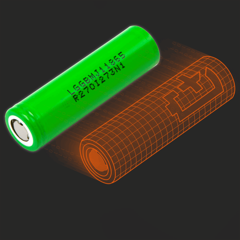 LG Chem INR18650-MJ1 Battery Data, Model and Report